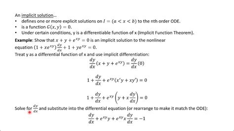 differential equations solutions and initial value problems youtube