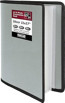 Amazon Dunwell Art Portfolio 11x17 Folder Silver Large