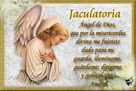 Santoral Católico ESTAMPA CON ORACIÓN AL ÁNGEL DE DIOS