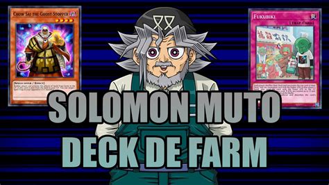 Solomon Muto Deck De Farm Duel Links YouTube