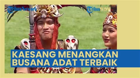 Menang Busana Adat Terbaik Ini Ekspresi Lucu Kaesang Dapat Sepeda Dari