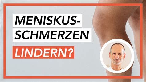 Meniskus Schmerzen Diese Übungen könnten WIRKLICH helfen YouTube