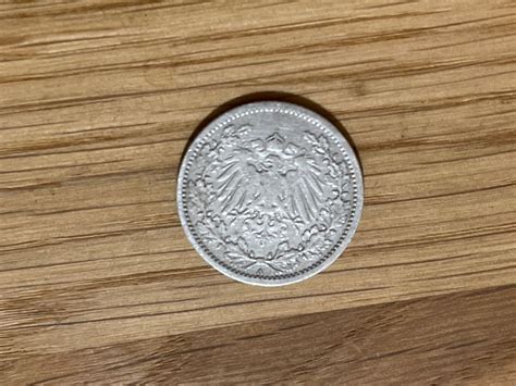 1 2 Mark 1907 Silbermünze Deutsches Reich Kaufen auf Ricardo