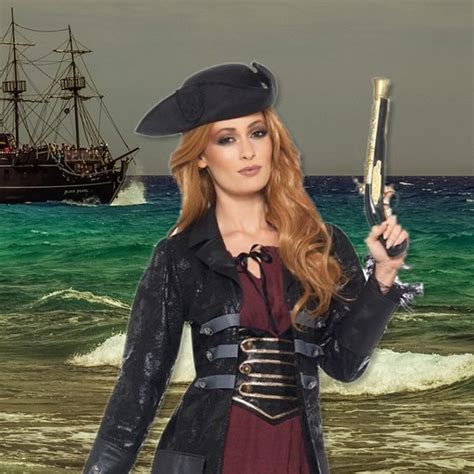 Disfraz De Capitana Pirata Mujer
