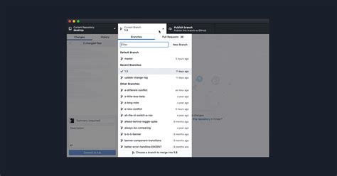 github desktop发布1 5版本，简化合并冲突解决 csdn博客