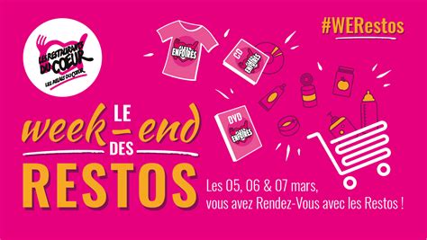 Du 05 au 07 mars C est le week end des Restos Les Restos du Cœur