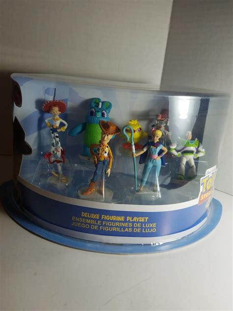 Disney Toy Story Deluxe Figurine Playset PCS Figure Set Pixar New