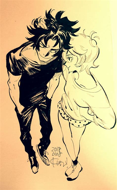 Fudou Akira And Makimura Miki Devilman And 1 More Drawn By Kotteri
