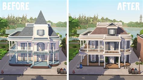 Willow Creek Library Renovating Base Game The Sims 4 Speed Build