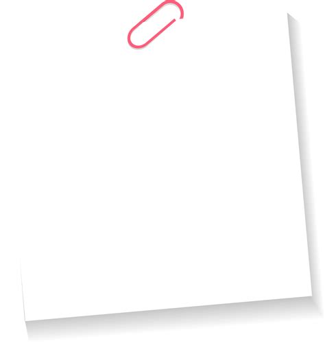 Blank Sticky Note Reminder Paper 13869651 PNG