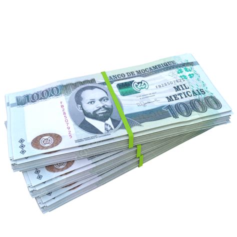 Mozambican Metical Stack Pile Mozambican Metical Stack Pile
