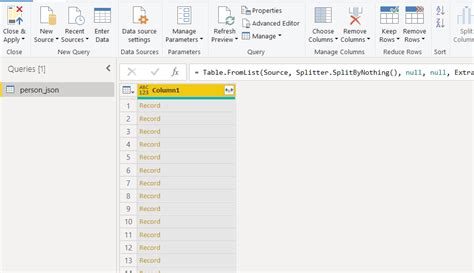 importing data from json files and power bi rest apis into power bi