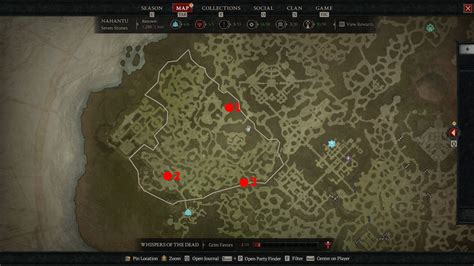 Diablo All Nahantu Dungeon Locations Aspect Rewards