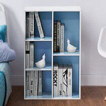 15 Collection Of Blue Wood Bookcases