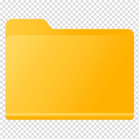 Yellow Folders Clip Art Library