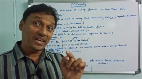 Dictionary In Python Dictionary Methods In Python Mapping In Python