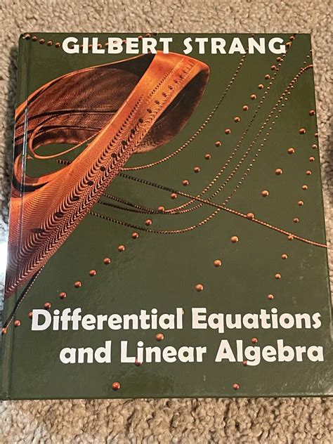 Differential Equations And Linear Algebra By Gilbert Strang 2015