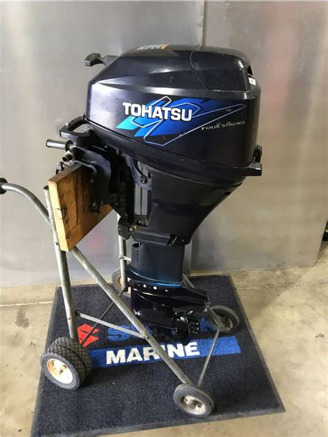 20hp Tohatsu Long Shaft Forward Controls 4 Stroke Brand New Gearbox