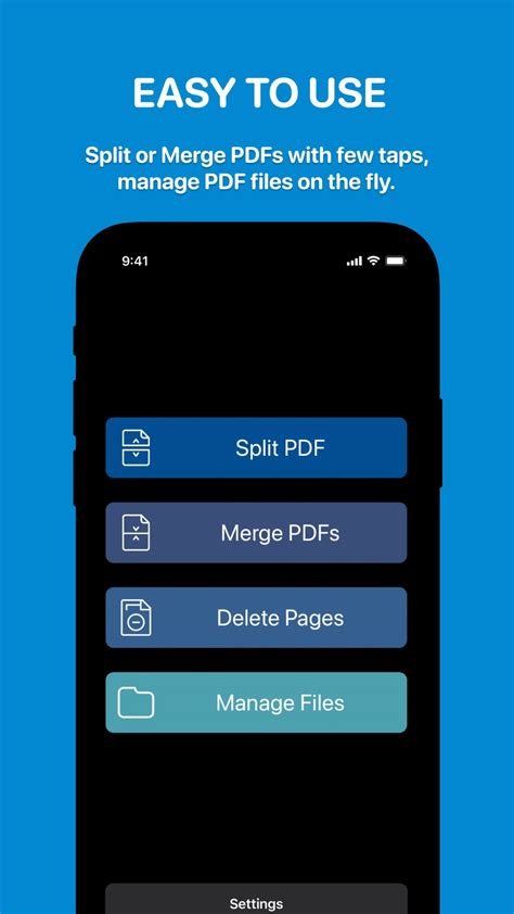 pdfs split merge pdf editor cho iphone tải về