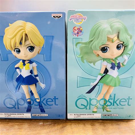 セーラームーン Qposket セーラーウラヌスセーラーネプチューン Bカラーセット 美少女戦士セーラームーン 売買されたオークション情報
