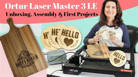 How Use The Ortur Laser Master Le How To Engrave On Acacia Cutting