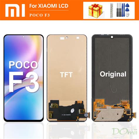 ORIGINAL 6 67 Xiaomi POCO F3 F3 Pro Mi 11i LCD Display Touch Screen