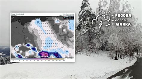 Śnieg pojawi się późnym wieczorem POGODA OKIEM MARKA