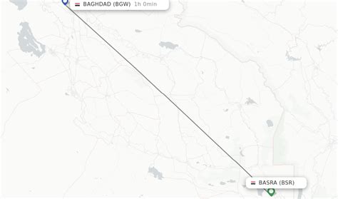 Direct Non Stop Flights From Basra To Baghdad Schedules