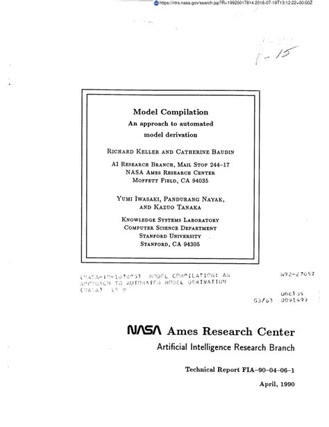 pdf model compilation an approach to automated model derivation