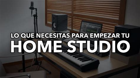 Cómo HACER TU ESTUDIO de GRABACIÓN desde CERO YouTube