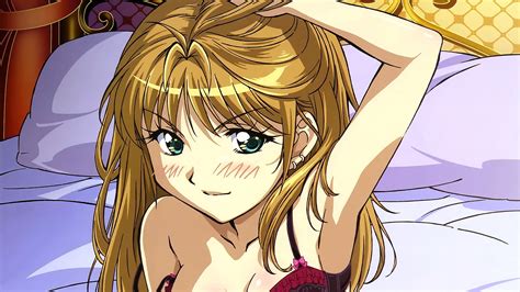 Fondos De Pantalla Ilustraci N Rubia Pelo Largo Anime Chicas