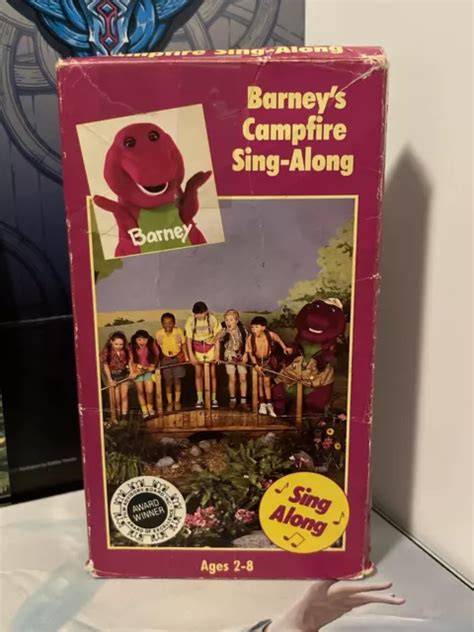 Barney Barneys Campfire Sing Along Vhs Eur Picclick Fr