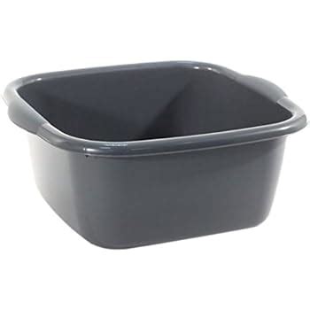 Curver 228033 Bassine Rectangulaire 9 L Plastique Anthracite 38 5 X 31