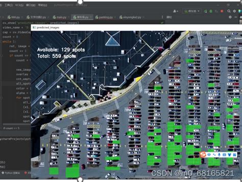 opencv 停车场车位识别 opencv 停车位实时检测 csdn博客