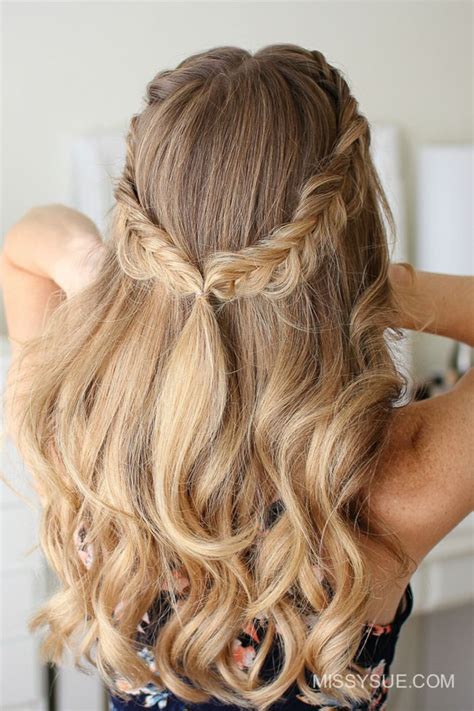 Geflochtene Frisuren Mit Offenen Haaren Frisur Stil