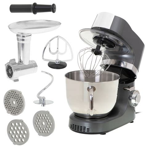 ROBOT KUCHENNY 4W1 MIKSER PLANETARNY MASZYNKA DO MIELENIA MIĘSA 1200W