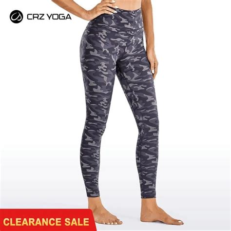 CRZ YOGA Women S Naked Feeling High Rise Tight Yoga Pants Workout
