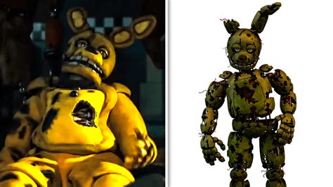 Fnaf Movie Confirms What We All Suspected About Springtrap S Origin
