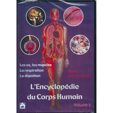 DVD L encyclopedie du corps humain vol 3 en dvd intéractif pas cher
