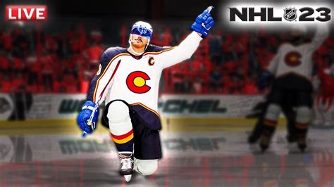 LIVE NHL 23 EASHL 3 S XBSHL Colorado Avalanche YouTube