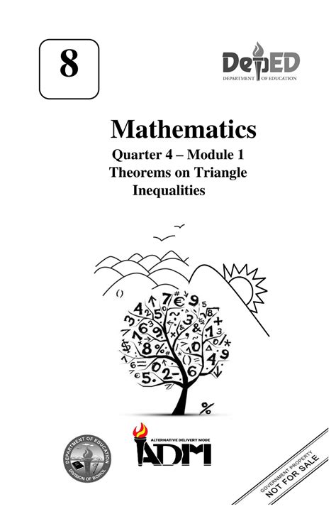 Math Q Slm Wk Module For Quarter Grade Mathematics