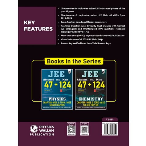 Jee Advanced Years With Jee Main Sets Pyqs Chapterwise And