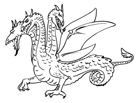 Coloriages Dragons à Imprimer danieguto