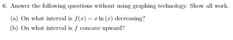 solved 6 answer the following questions without using