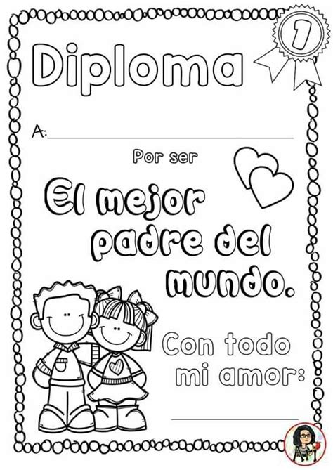 Pin De Marianna Gramer En Diplomas Carta Dia Del Padre Diplomas Dia