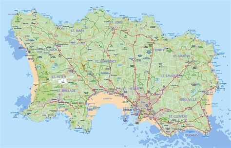 Jersey Maps Gadgets 2018