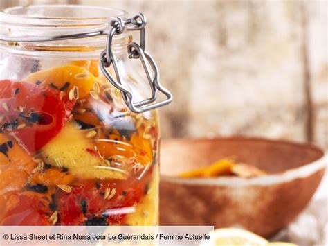 Poivrons lactofermentés au sel de Guérande facile et rapide découvrez