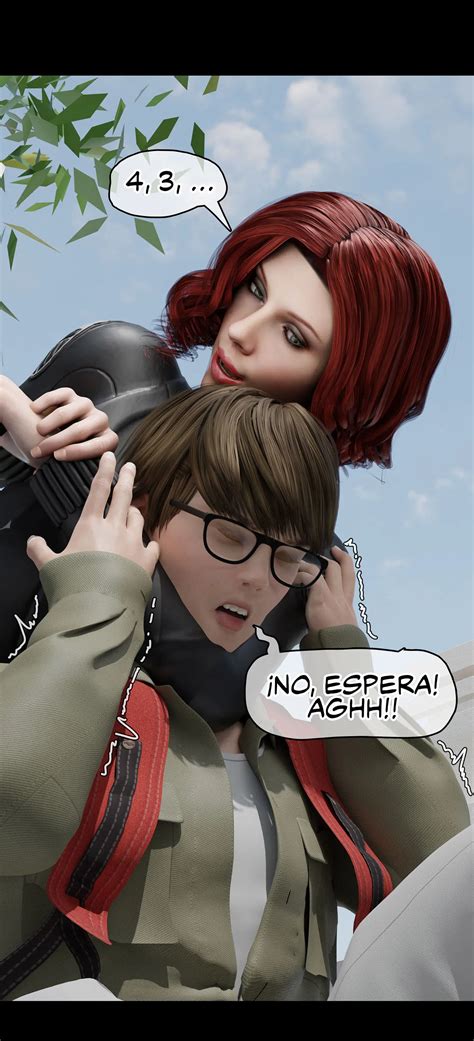 La Viuda De Mi Vecina Parte 1 Roseblue3D Español Comic Porno