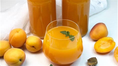 Succo Di Frutta Allalbicocca Fatto In Casa Juice Apricot Fruit