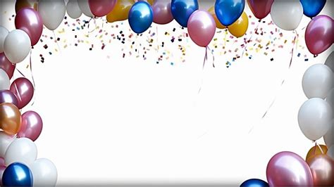 Golden Round Border Png Image Round Golden Birthday Balloon Ribbon